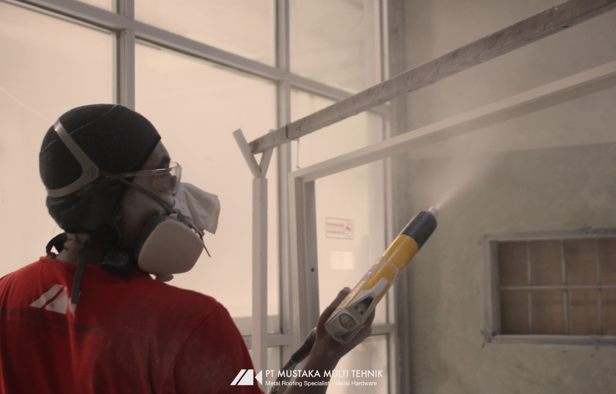 Mengenal Powder Coating Serta Cara Kerjanya - Produsen Kubah